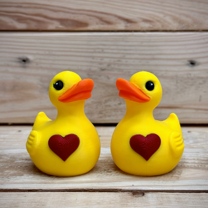 3D Printable Love Ducks by ENIQUE3D
